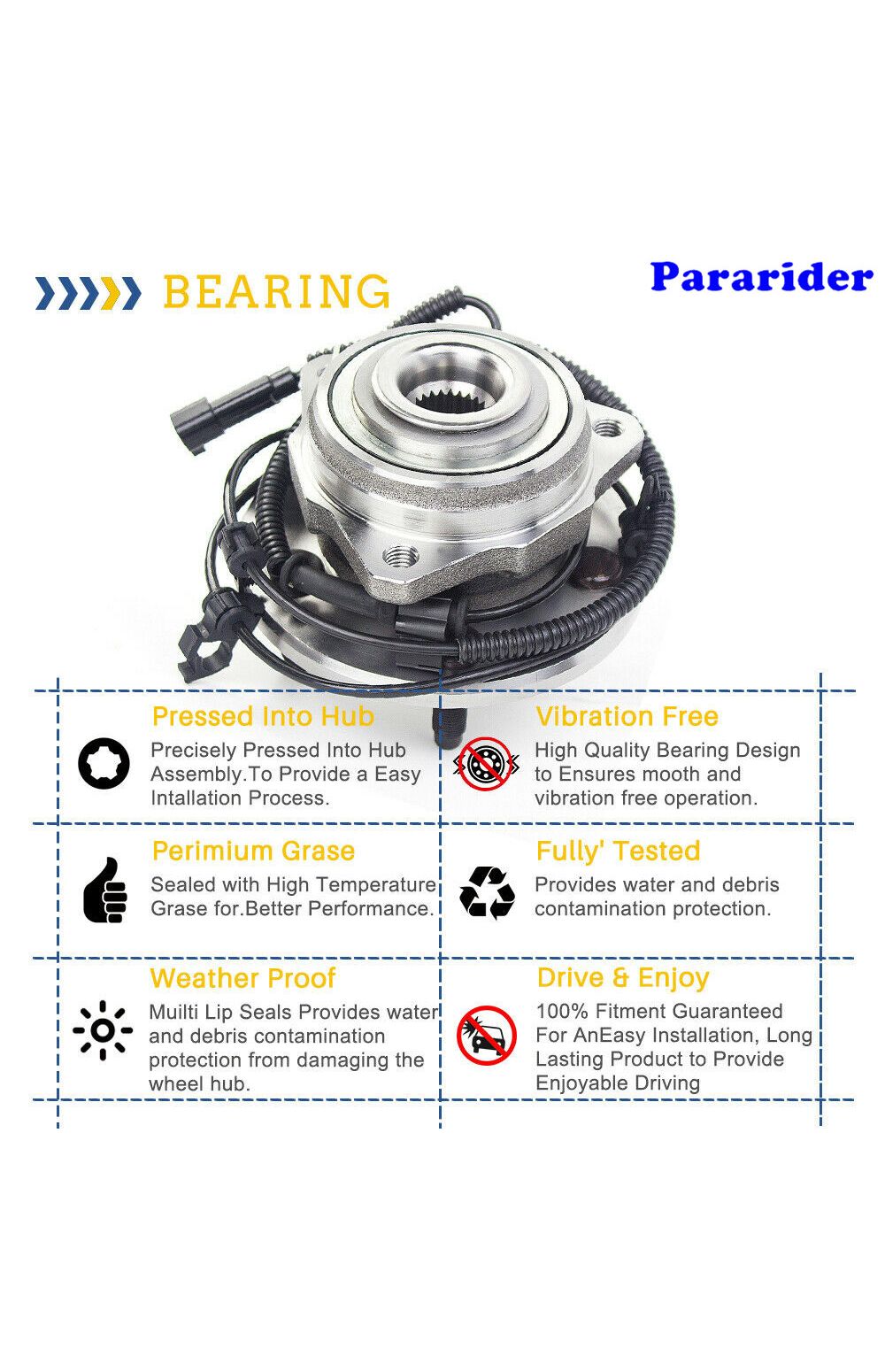 Tires, Wheels & Parts :: Wheels & Rims :: Wheel Hub & Bearing Assembly ...